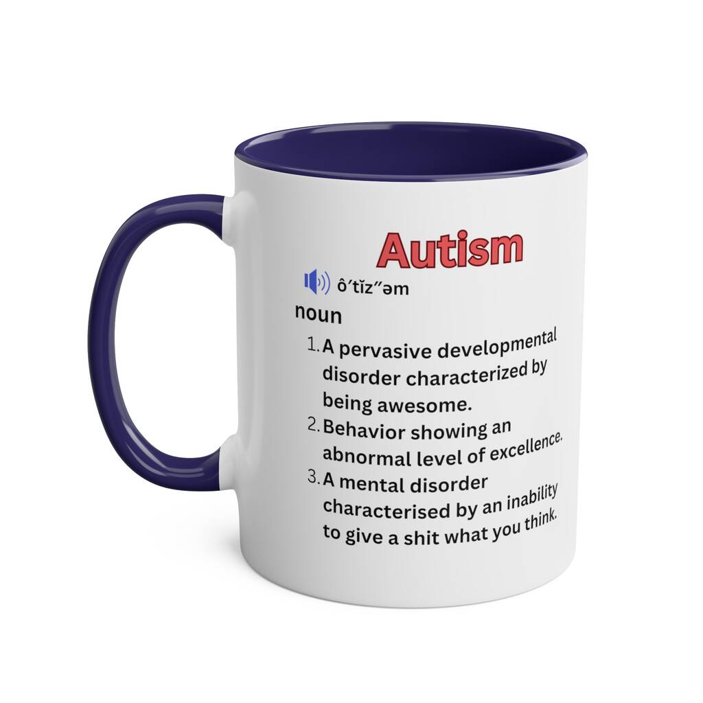 Autism Coffee Mug By Thornes | notonthehighstreet.com