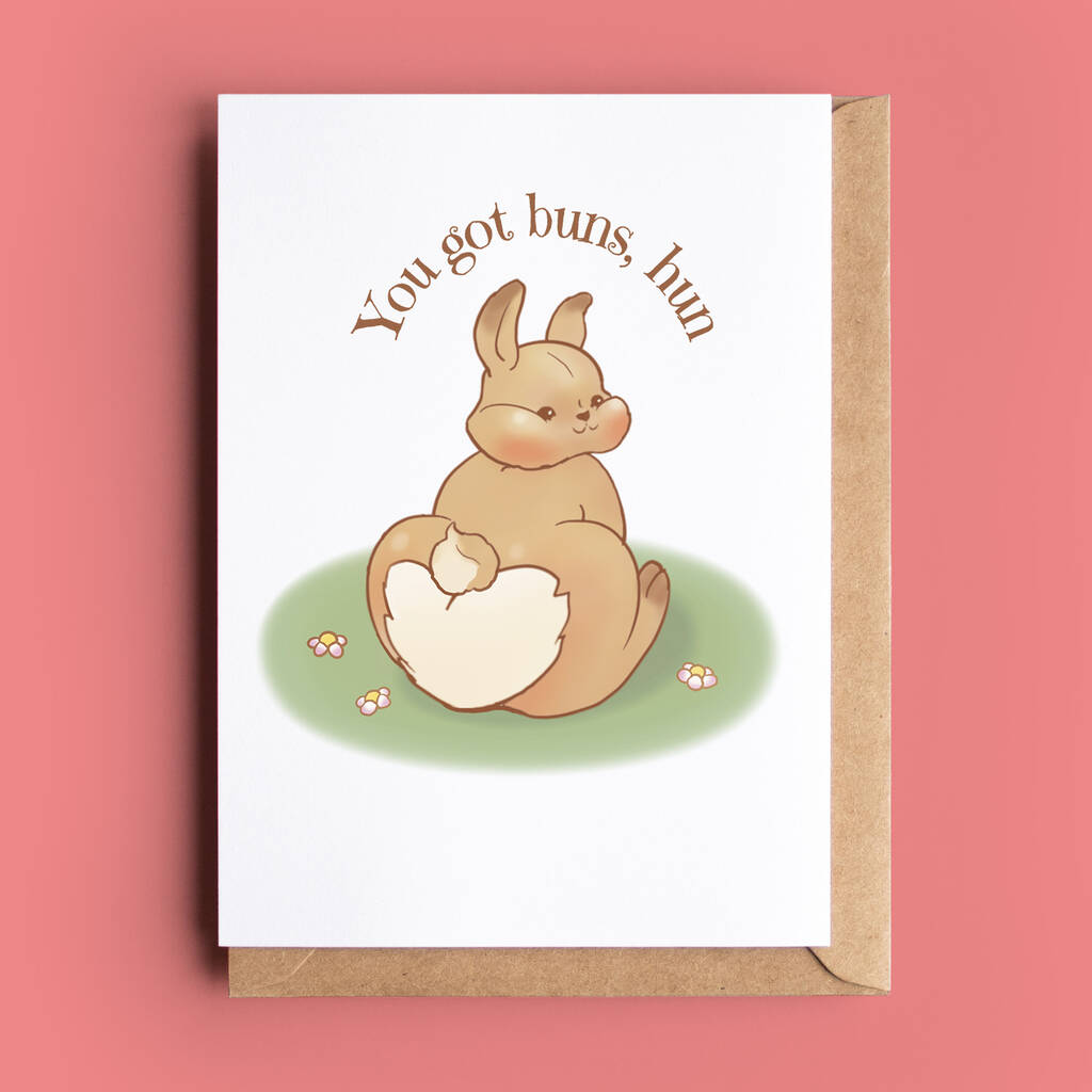 You Got Buns, Hun Mug Easter Gift With Choc Eggs By So Close