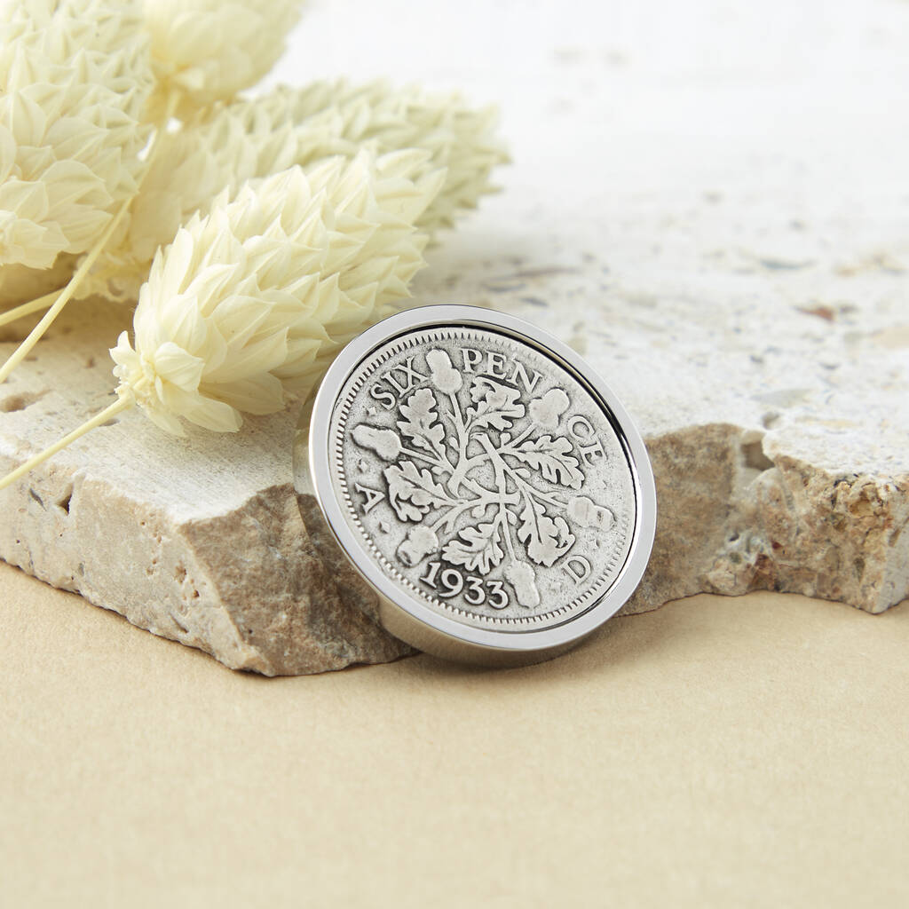 90th Birthday 1933 Sixpence Keepsake Coin Token By Ellie Ellie ...