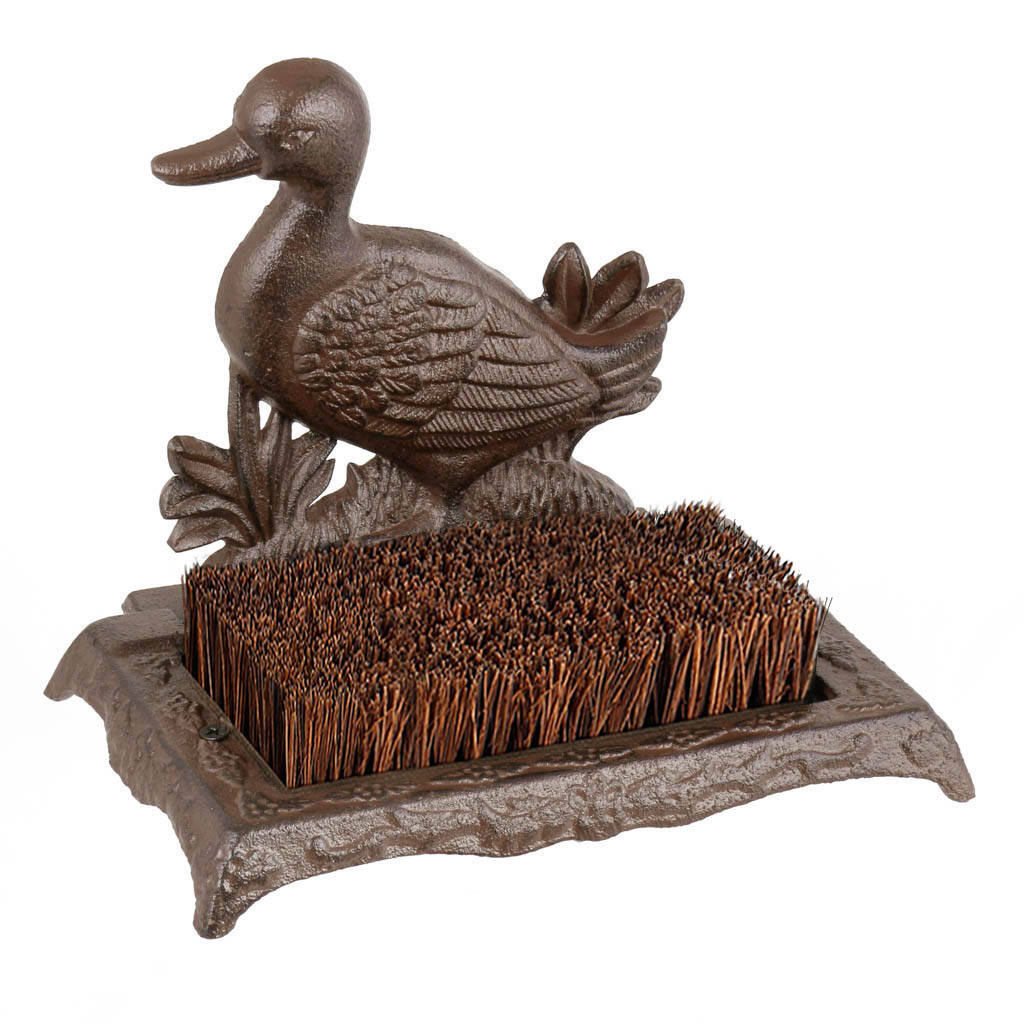 Garden Duck Boot Brush And Scraper By Dibor | notonthehighstreet.com