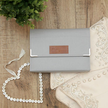 Luxury Linen Journal By By Mrs Carter | notonthehighstreet.com