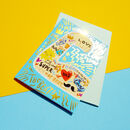 Dad Strong Arm Gold Foiled Card By Eleanor Bowmer | notonthehighstreet.com