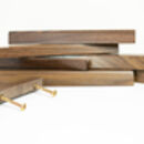 Walnut Wood Door And Drawer Handles By Lelloliving | notonthehighstreet.com