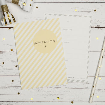 Invitation Invites By Aliroo | notonthehighstreet.com
