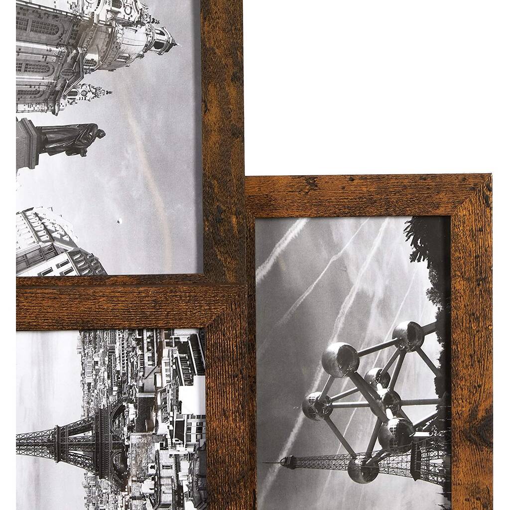 10 Photos In Brown Photo Frame Collage By Momentum | notonthehighstreet.com