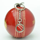Genuine Cricket Ball Silver Keyring By Me And My Sport ...