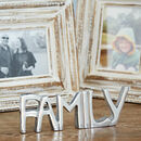 Recycled Stainless Steel Family Sign By Paper High | notonthehighstreet.com