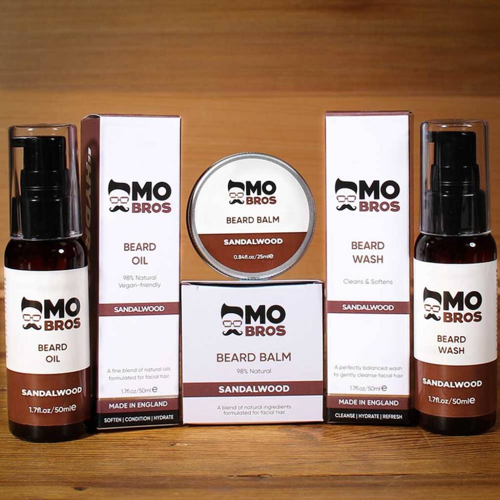 Beard Care Hydration Pack By Mo Bro's | notonthehighstreet.com