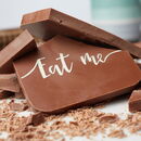 'eat Me' Chocolate Bar By Bagstock & Bumble | notonthehighstreet.com