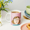 Personalised Female Face Mug By Tillie Mint Loves | notonthehighstreet.com
