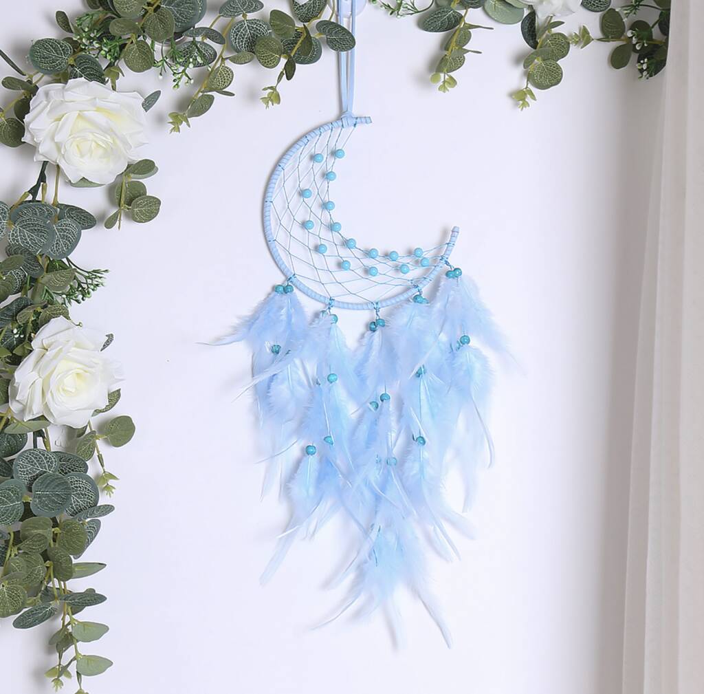 Pastel Colourful Moon Dream Catcher By GY Studios | notonthehighstreet.com