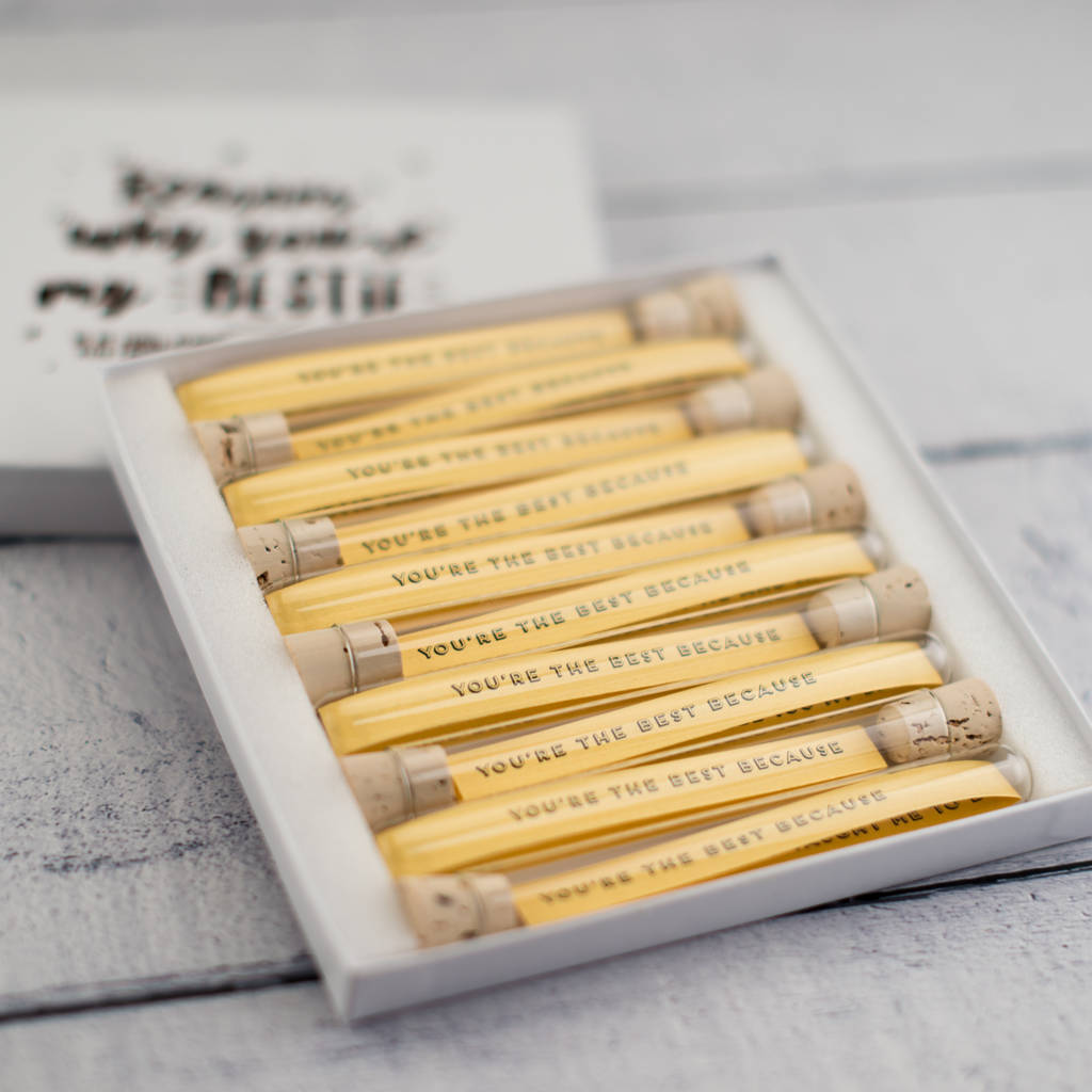 Personalised Reasons Why You re My Bestie Keepsake By Bread Jam