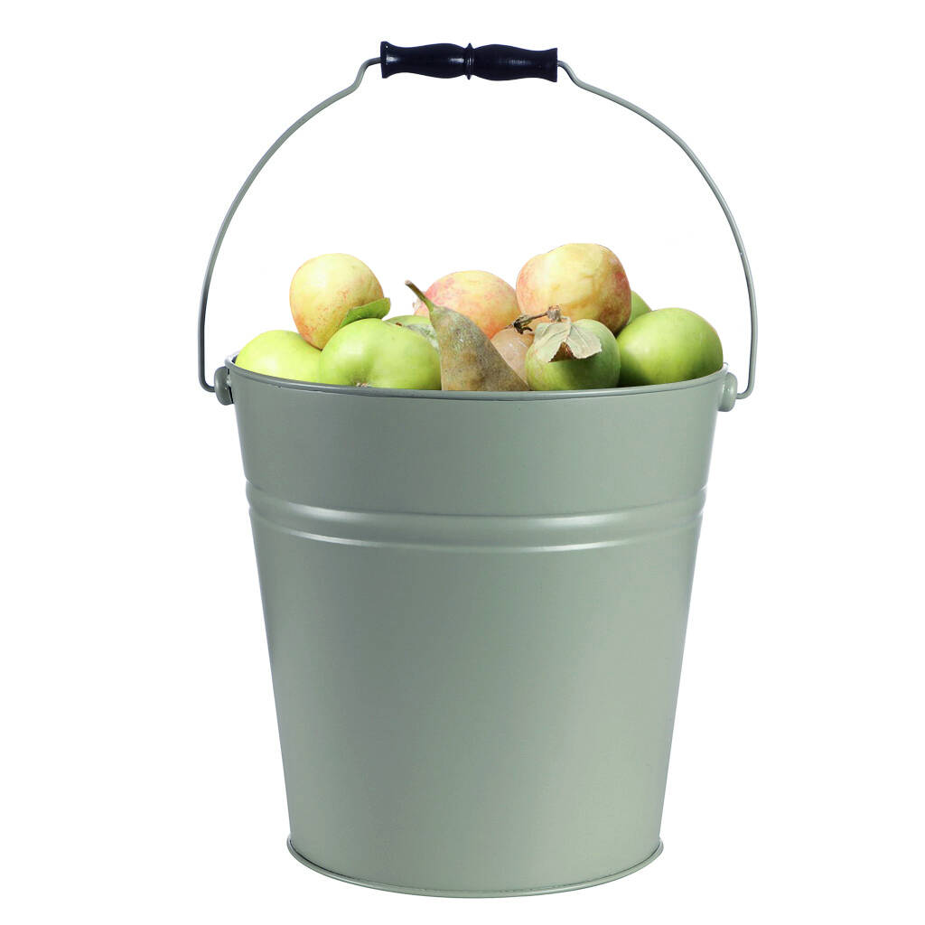 Personalised Laurel Green Gardening Bucket By Dibor ...