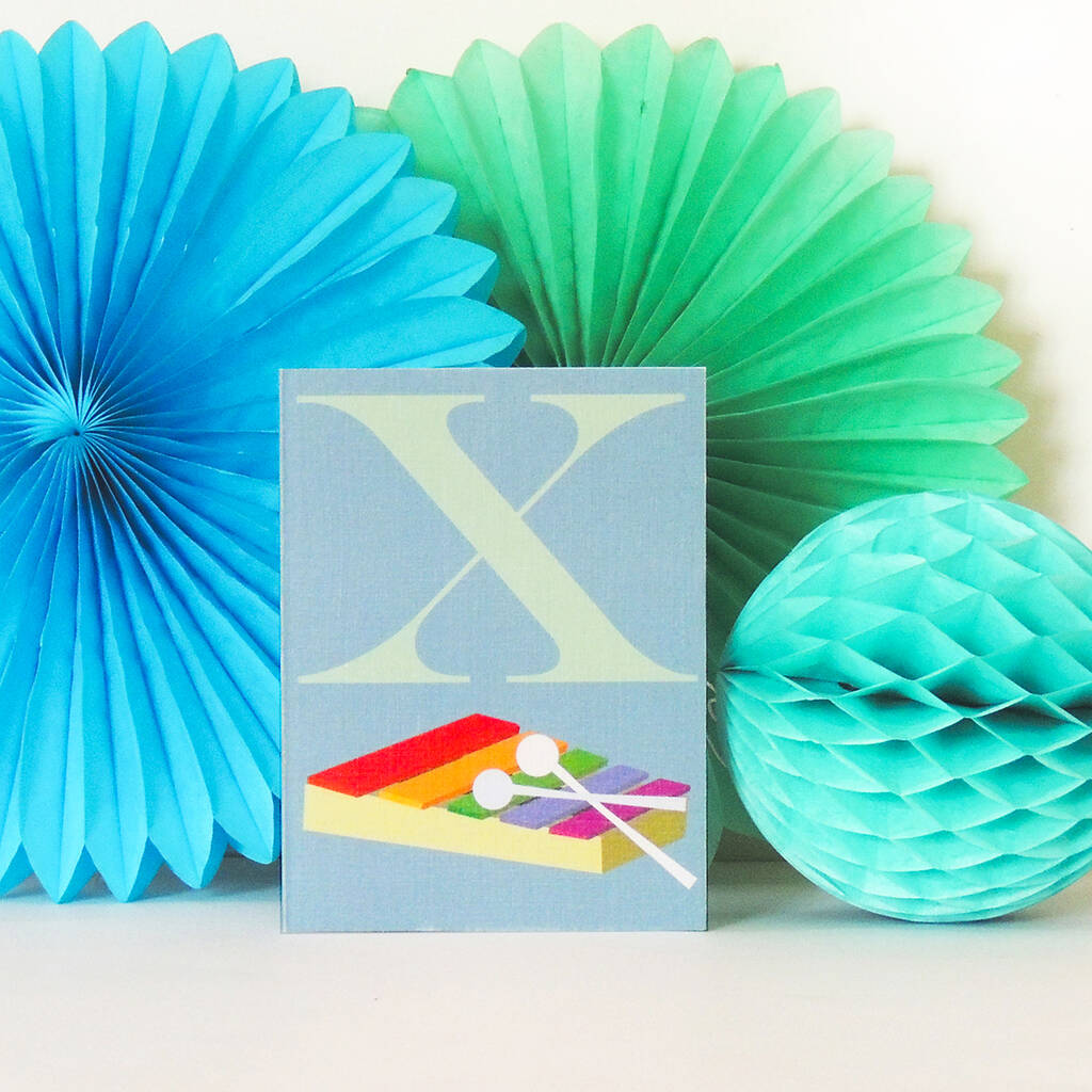 Mini X For Xylophone Card By Kali Stileman Publishing