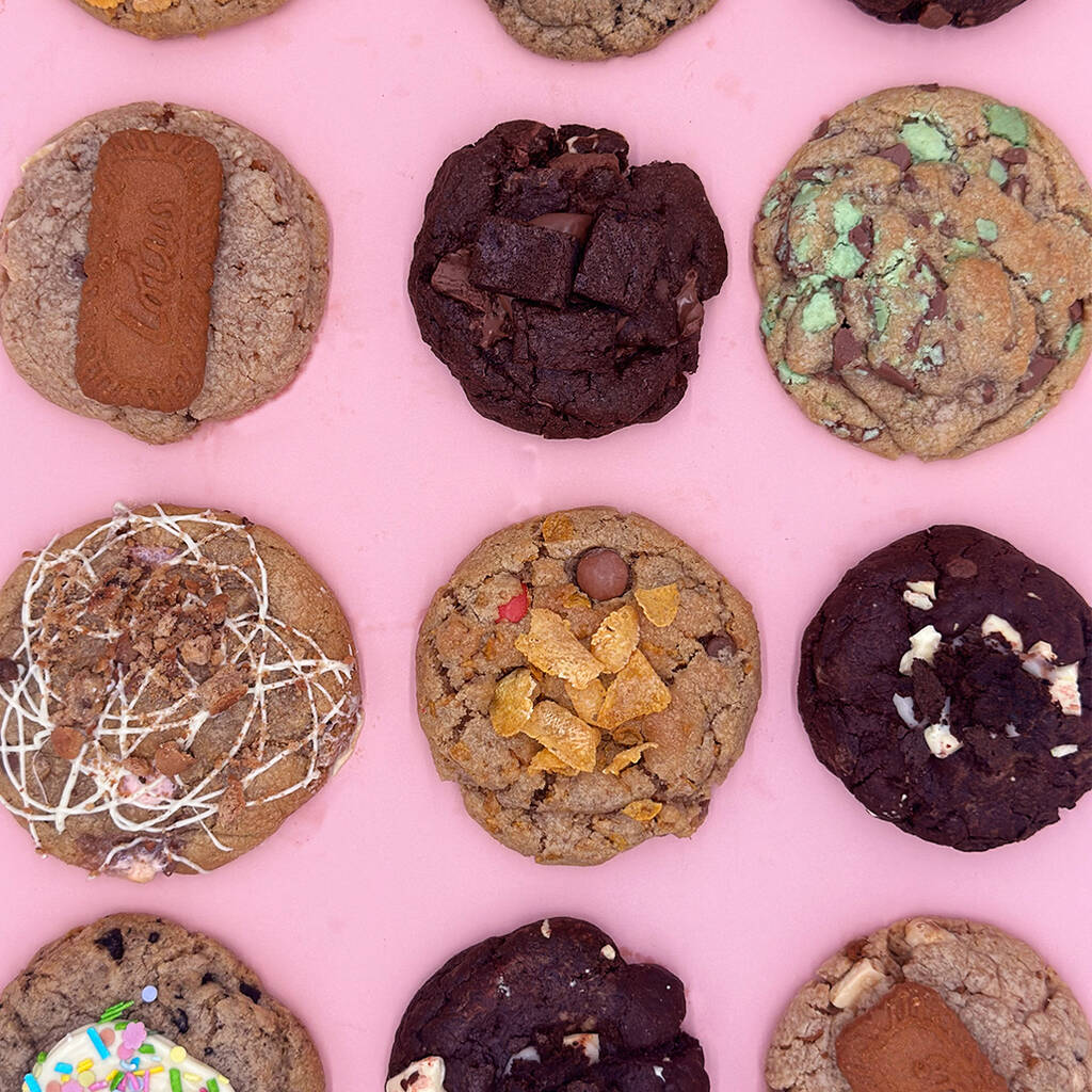 Mixed Cookie Box By Ruby The Cake Artist | notonthehighstreet.com