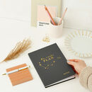Personalised Master Plan Hardback Notebook By Martha Brook ...