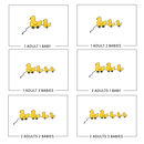 Personalised Family Duck New Baby Card By Clouds And Currents ...