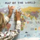 Child's World Map By Geo Journey | notonthehighstreet.com