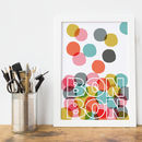 'bon Bon' Art Print By Francesca Iannaccone | notonthehighstreet.com