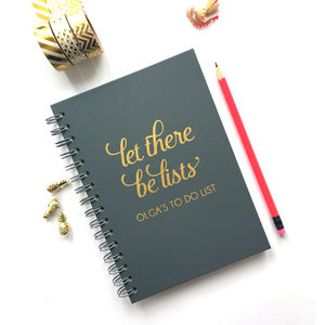 To Do List Pads, Books and Stationery | notonthehighstreet.com