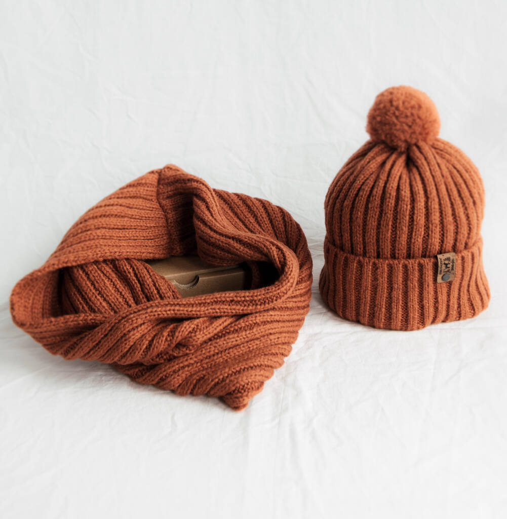 Hat And Snood Set By The Dandy Dog Company | notonthehighstreet.com