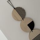 Black Line Art Wall Hanging By We Are Lunarium | notonthehighstreet.com