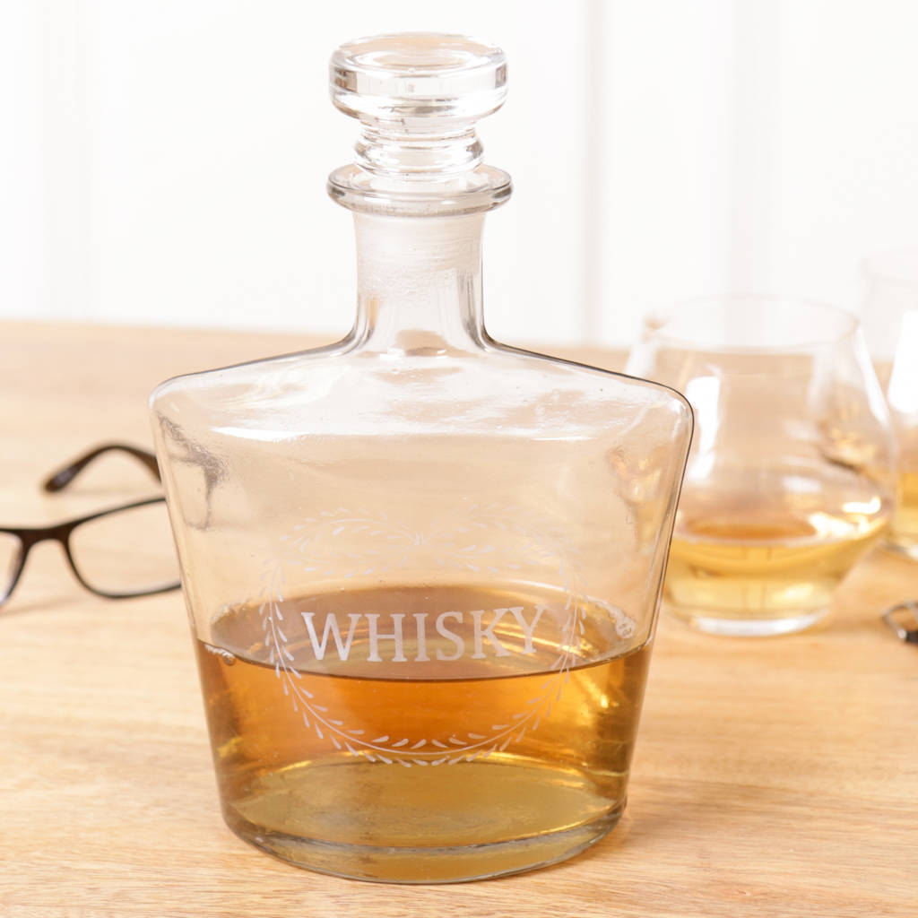 Personalised Whiskey Barrel Decanter Gift By Dibor | notonthehighstreet.com