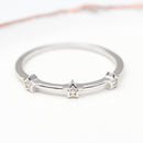 18ct Gold Or Sterling Silver Star Stacking Ring By Hurleyburley ...
