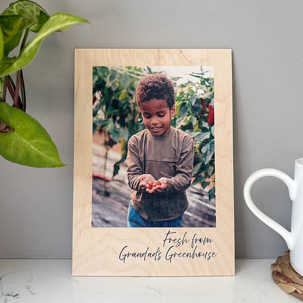 Grandad's Photo Print Father's Day Gift By Slice of Pie Designs