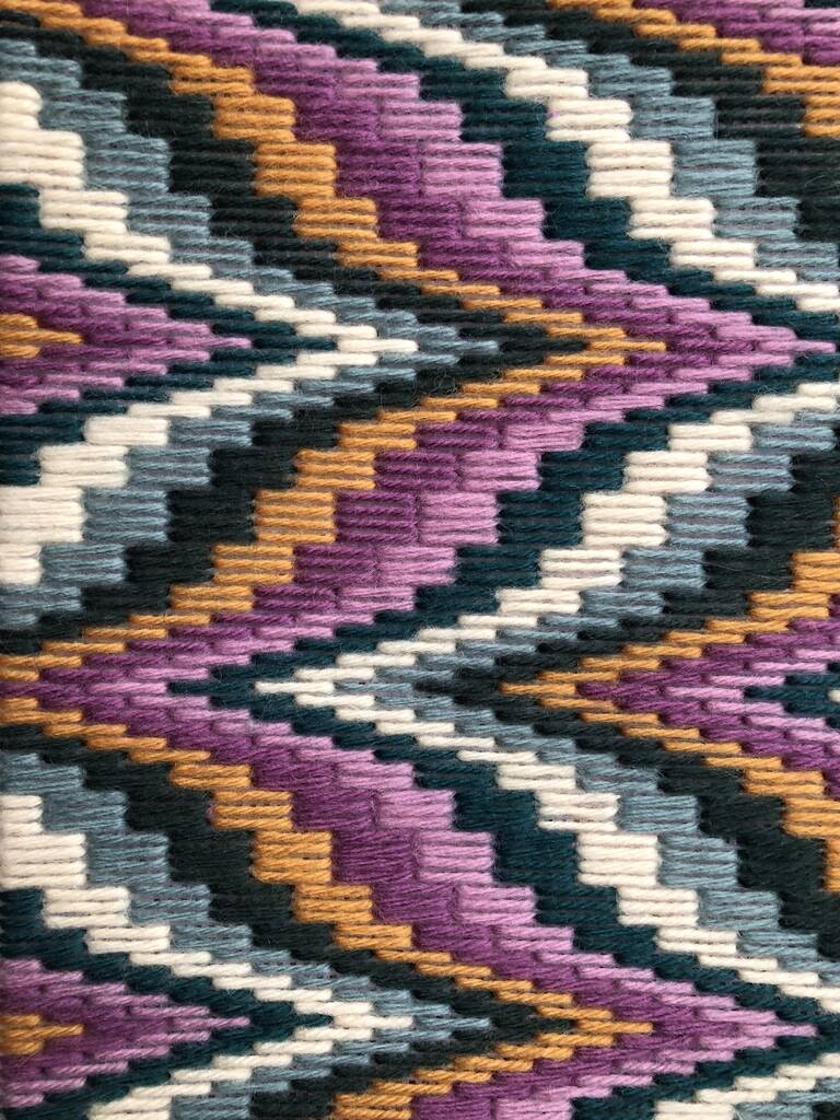 Bargello Tapestry Wall Hanging Craft Kit Small By Suzie Jules ...