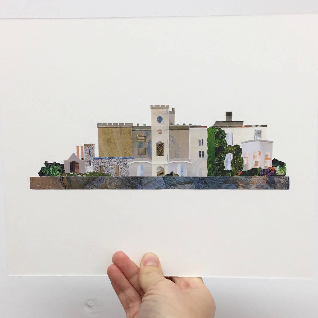 Personalised 'favourite Place' Collage Illustration By Soodle Street ...