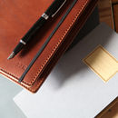 Leather Notepad Cover A5 By Hyde Wares | notonthehighstreet.com