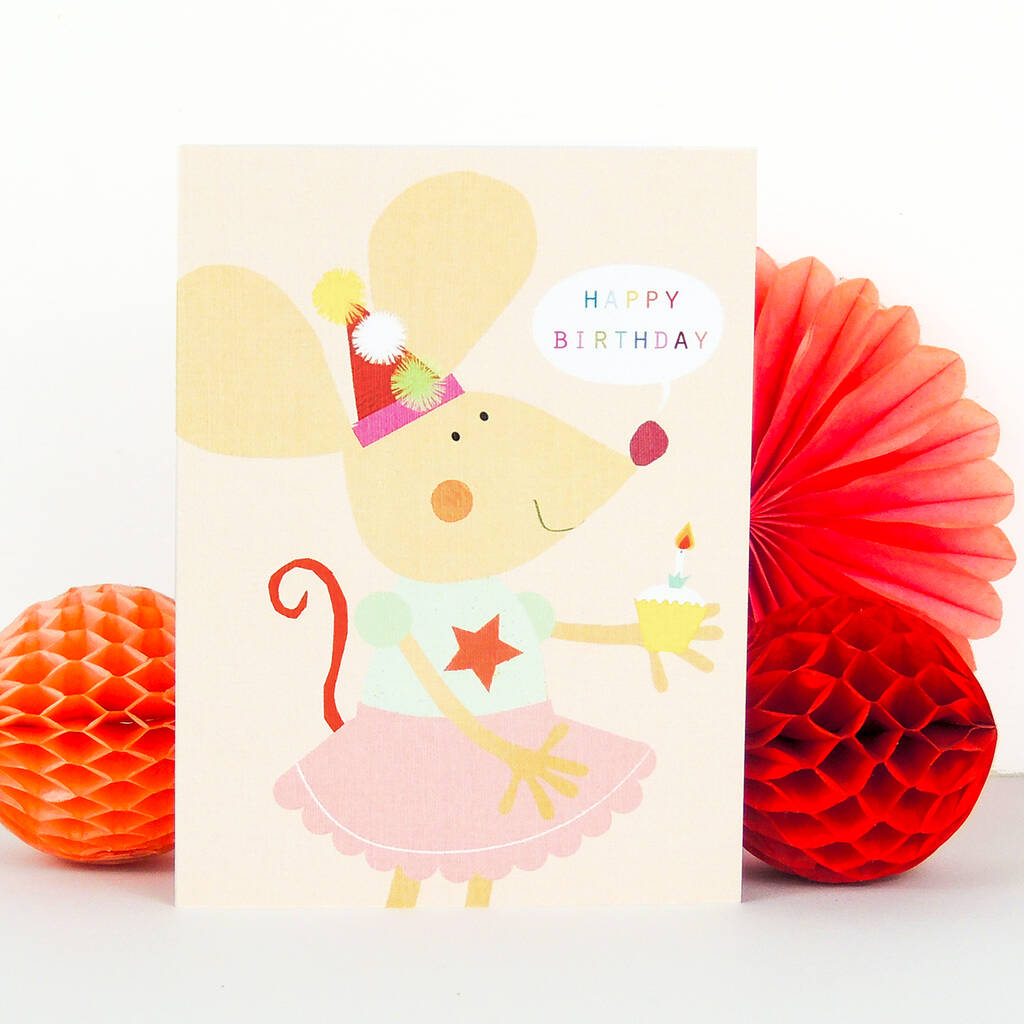 Mini Mouse Birthday Card By Kali Stileman Publishing