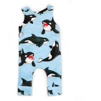 Children's Orca Romper By Project Panda