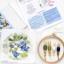 Floral Embroidery Stitch Craft Kit Gift By Stephie Ann ...