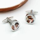 Personalised Secret Message Photo Cufflinks By Hurleyburley Man ...