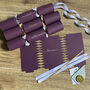 Personalised Handwritten Dark Purple Crackers By Made By Clare ...