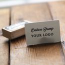 'my Text Customised Message Rubber Stamp' By Pretty Rubber Stamps ...