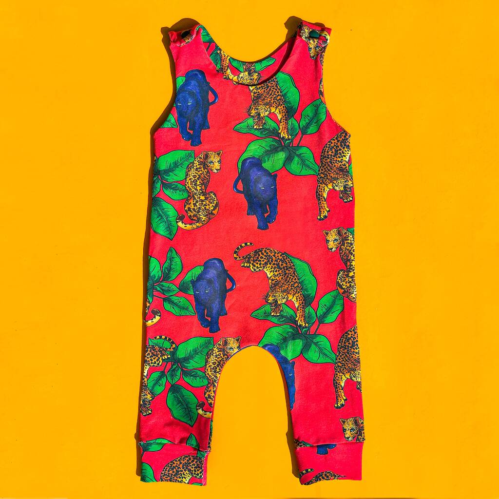Children's Jaguar Romper By Project Panda