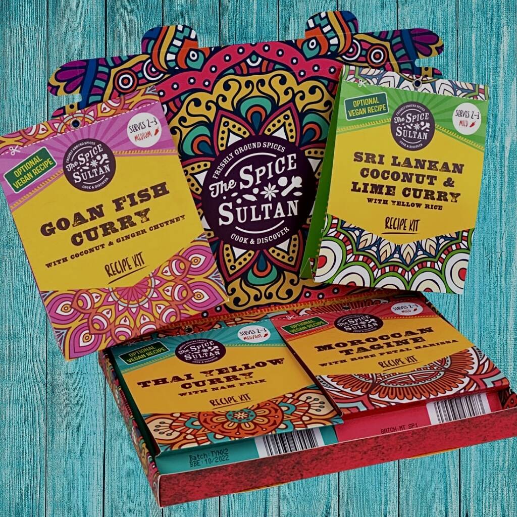 World Explorer Meal Kits Gift Set By The Spice Sultan ...