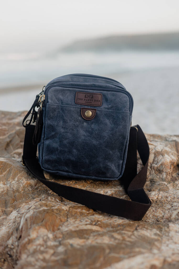 Waxed Cotton Foragers Bag By The Dandy Dog Company | notonthehighstreet.com