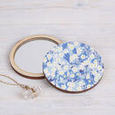 Personalised Liberty Fabric Compact Pocket Mirror By Bombus ...