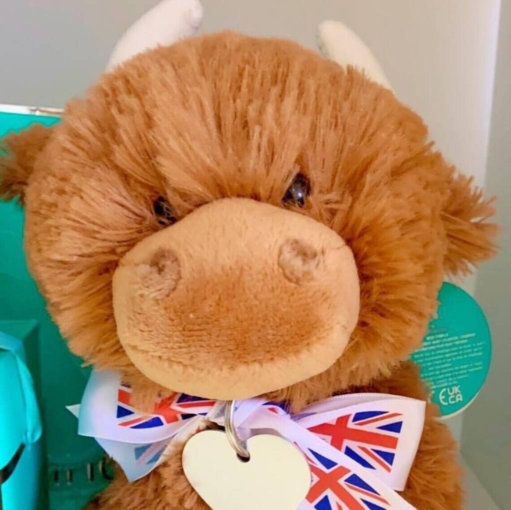 Highland Cow Kings Coronation Special Edition By Jomanda Soft Toys ...