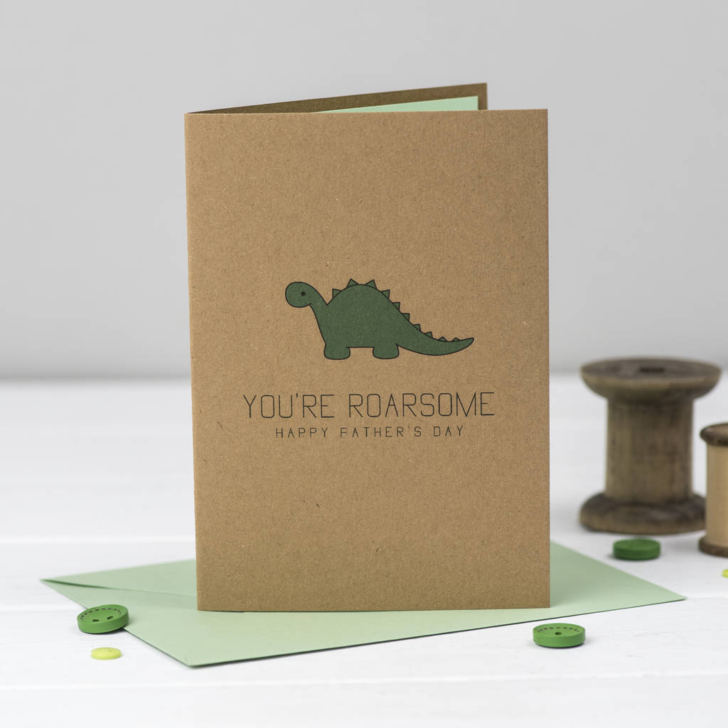 You're Roarsome Father's Day Card By Miss Shelly Designs ...