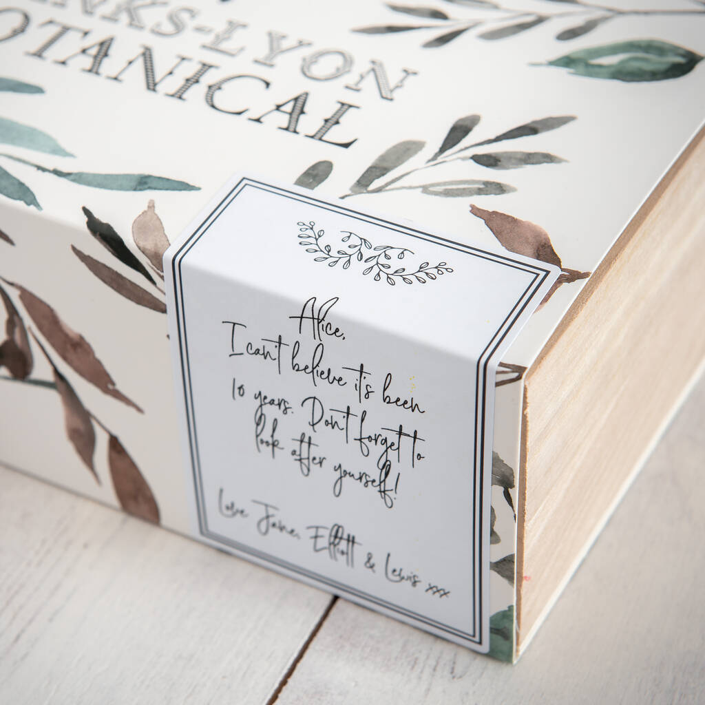 Personalised Relaxation Gift Set By Banks Lyon Botanical ...
