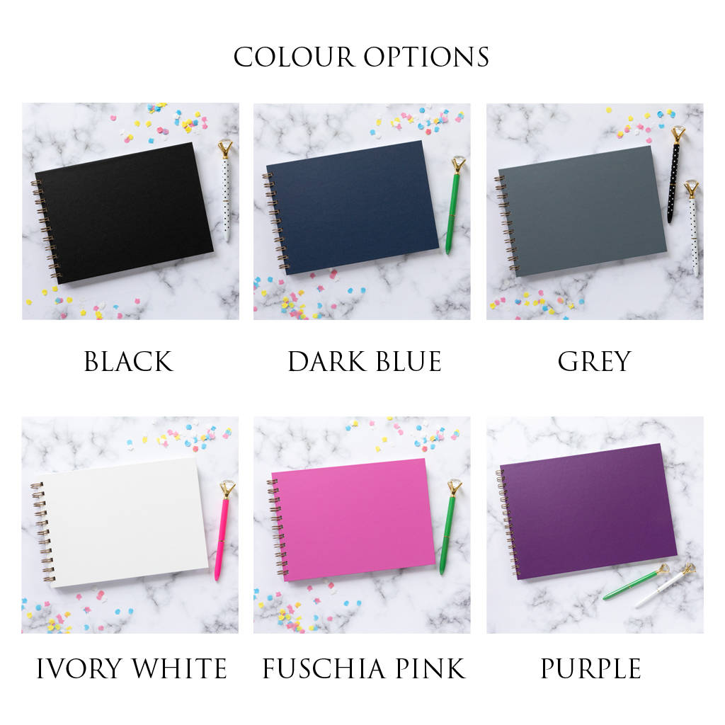 Personalised 'Memories' Memory Book Or Photo Album By jin.b ...