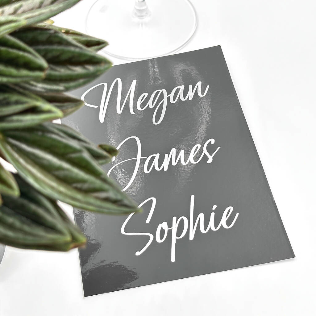 Personalised Wedding Vinyl Stickers For Envelopes And Gifts By Sticky ...