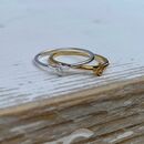 Baby Bee Ring In Gold Or Silver By Nest | notonthehighstreet.com