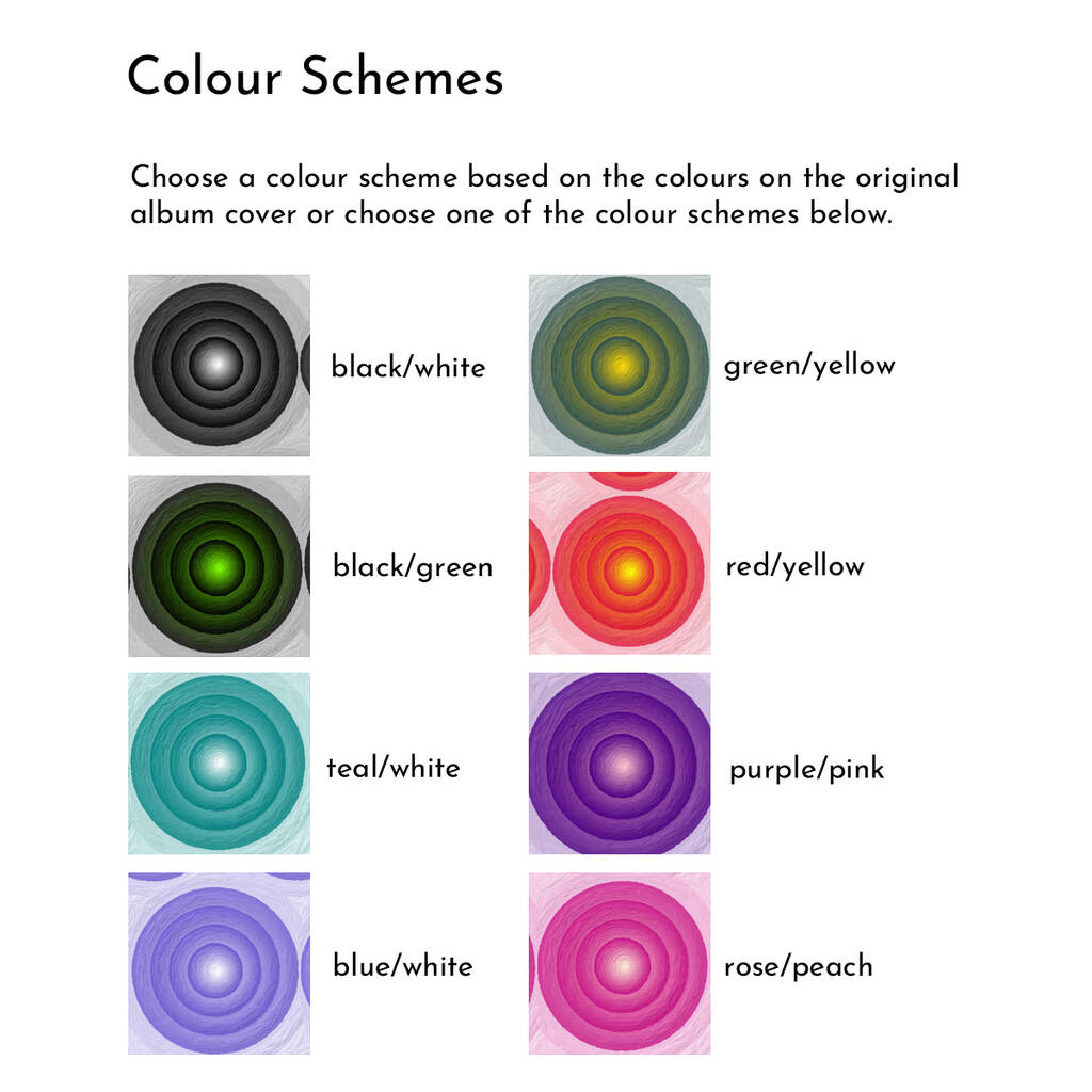 Personalised Favourite Music Album Print By Elevencorners ...