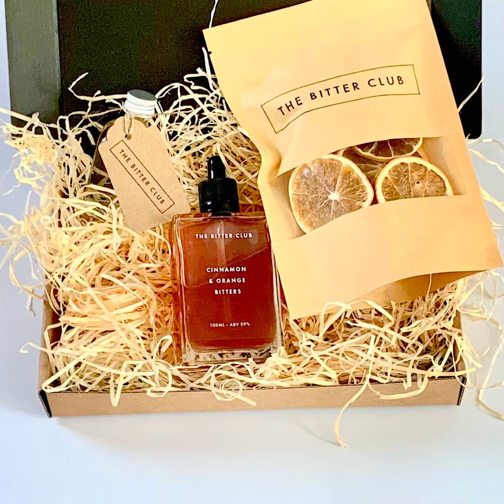 Cinnamon And Orange Bitters Box By The Bitter Club | notonthehighstreet.com